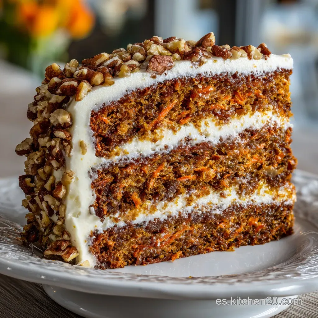 Bizcocho de Zanahoria Casero en 55 Minutos