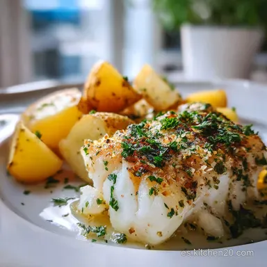 Bacalao al Horno Rápido y Fácil con Verduras
