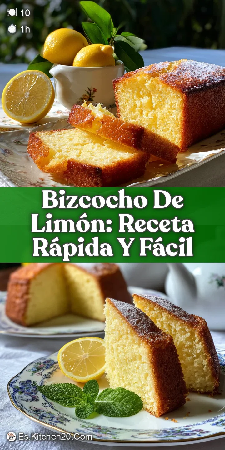 Bizcocho de Limón Jugoso Made-Ahead - es.kitchen20.com