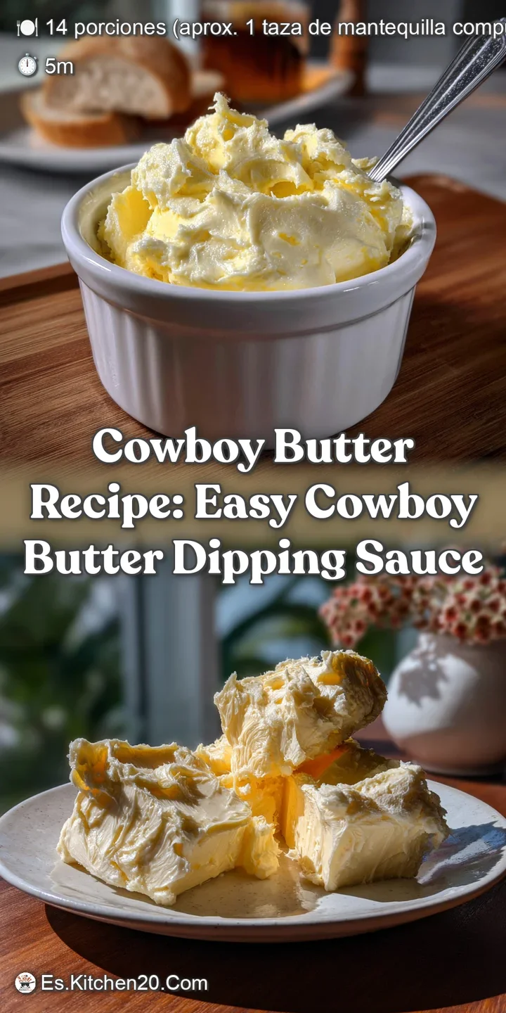 Cowboy Butter: La Mantequilla Vaquera Definitiva Para…