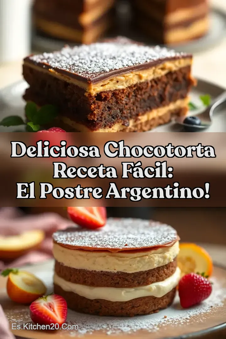 Chocotorta Receta Fácil: ¡El Postre Argentino Más Querido!
